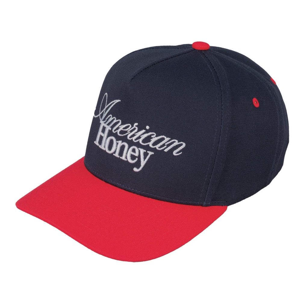 TCM0019REDNAVY "American Honey" Embroidered Two Tone Baseball Cap - One ...