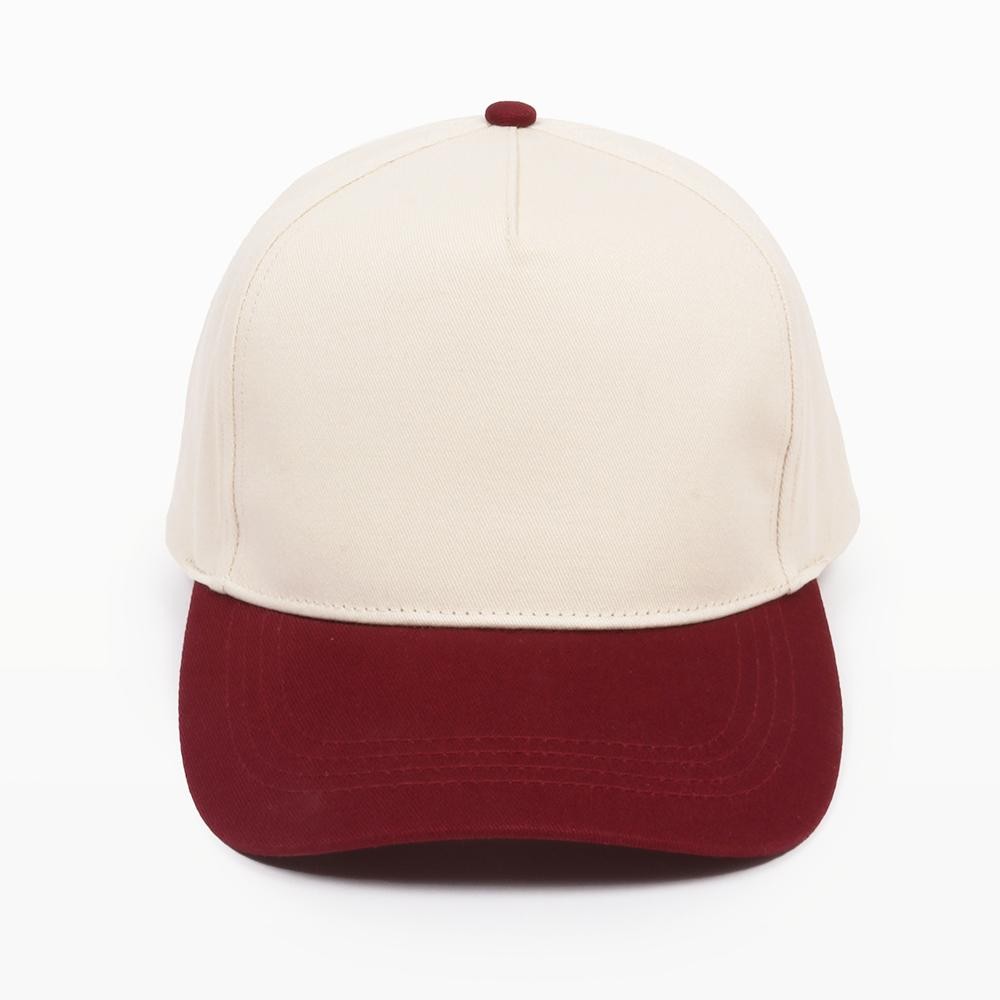 Two Tone Baseball Cap - One Size Fits Most - Snap Back Closure - 100% ...