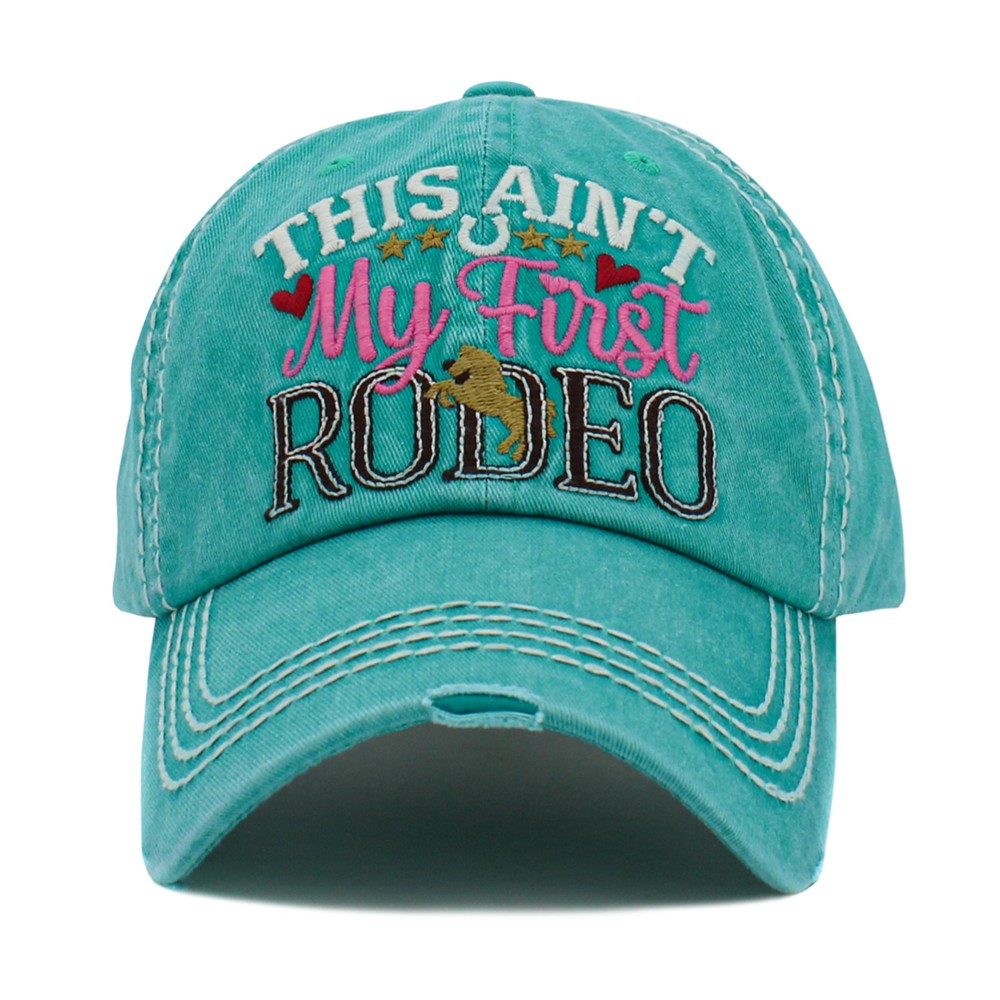 Vintage Distressed "This Ain't My First Rodeo" Embroidered Patch ...